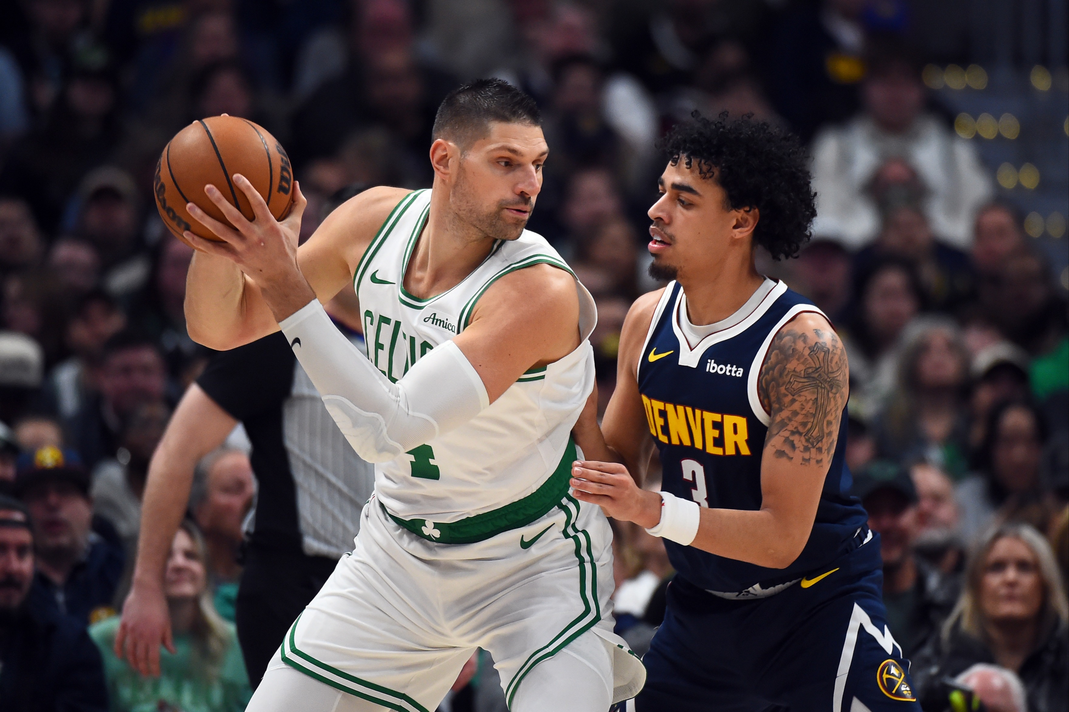 Nikola Vucevic likely to miss at least one month in Celtics injury crusher