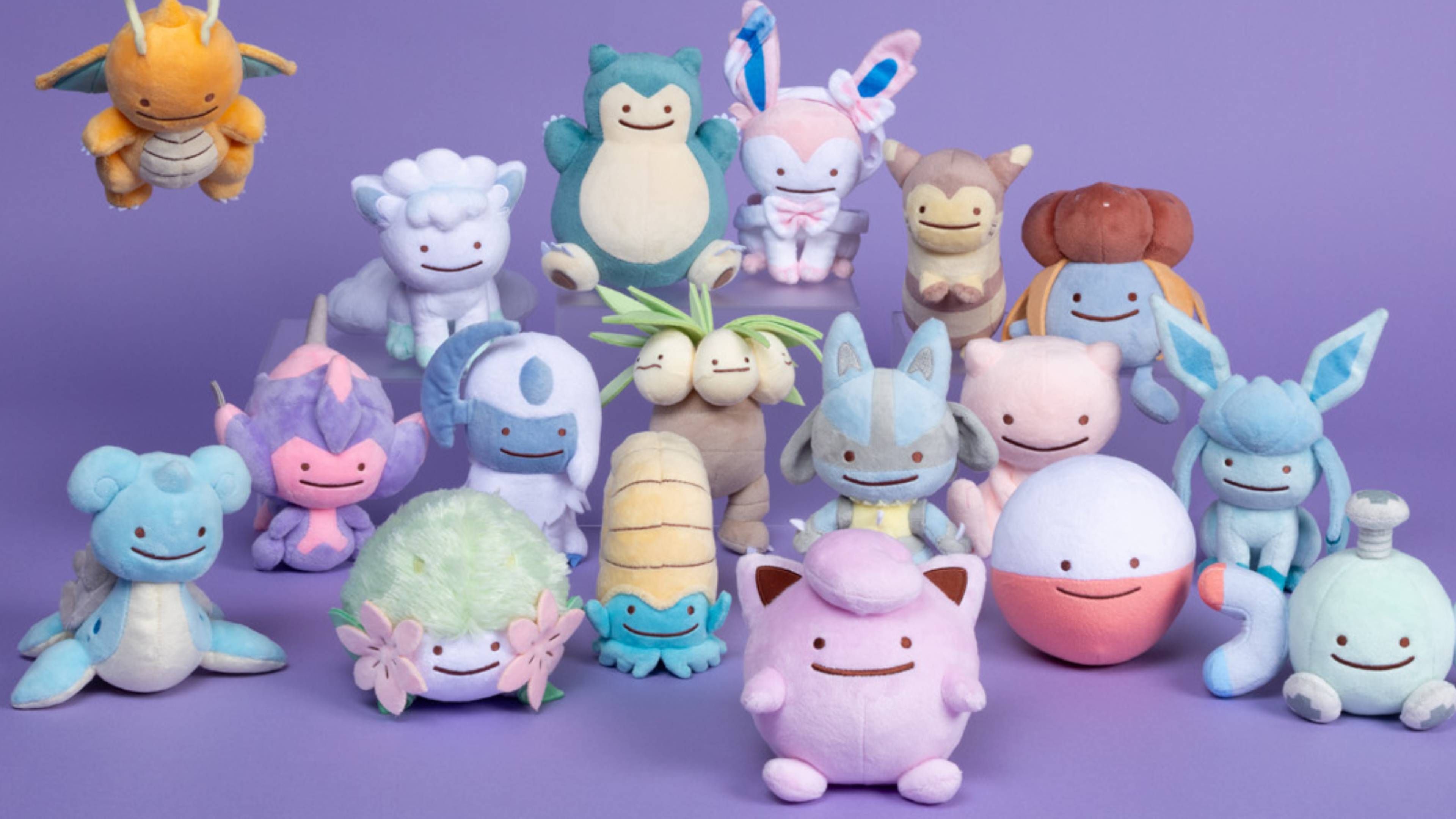 Pokopia's Ditto has disguised itself as 44 plushes at the Pokemon Center