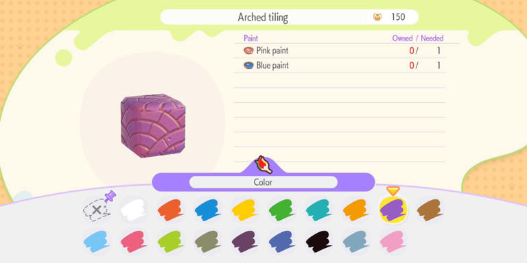 Pokémon Pokopia: How to customize & paint items & buildings