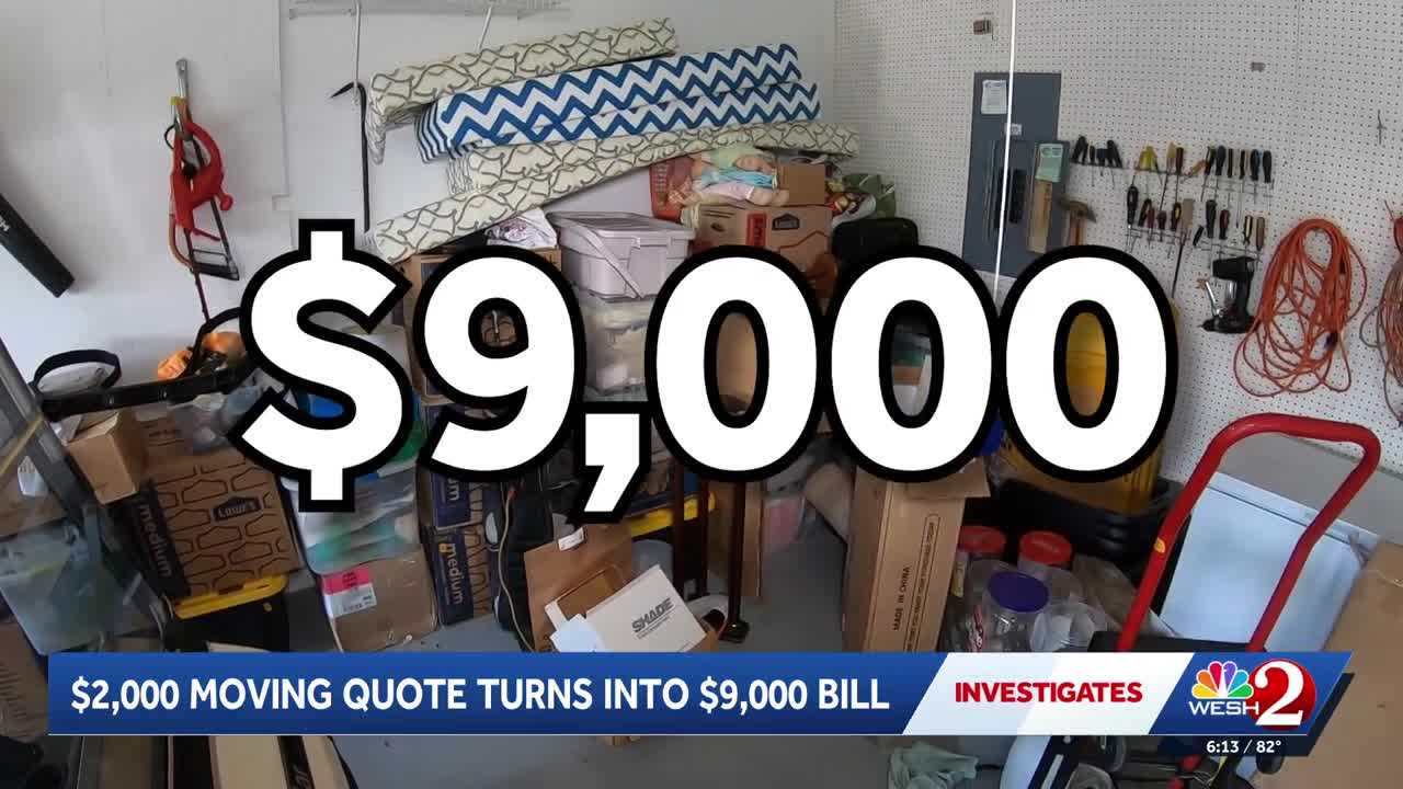 Leesburg couple's $2k moving company quote turns into $9k bill