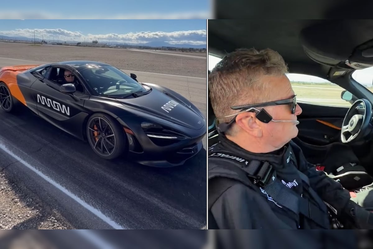 Meet McLaren 720S operated only via driver's head, piloted by ...