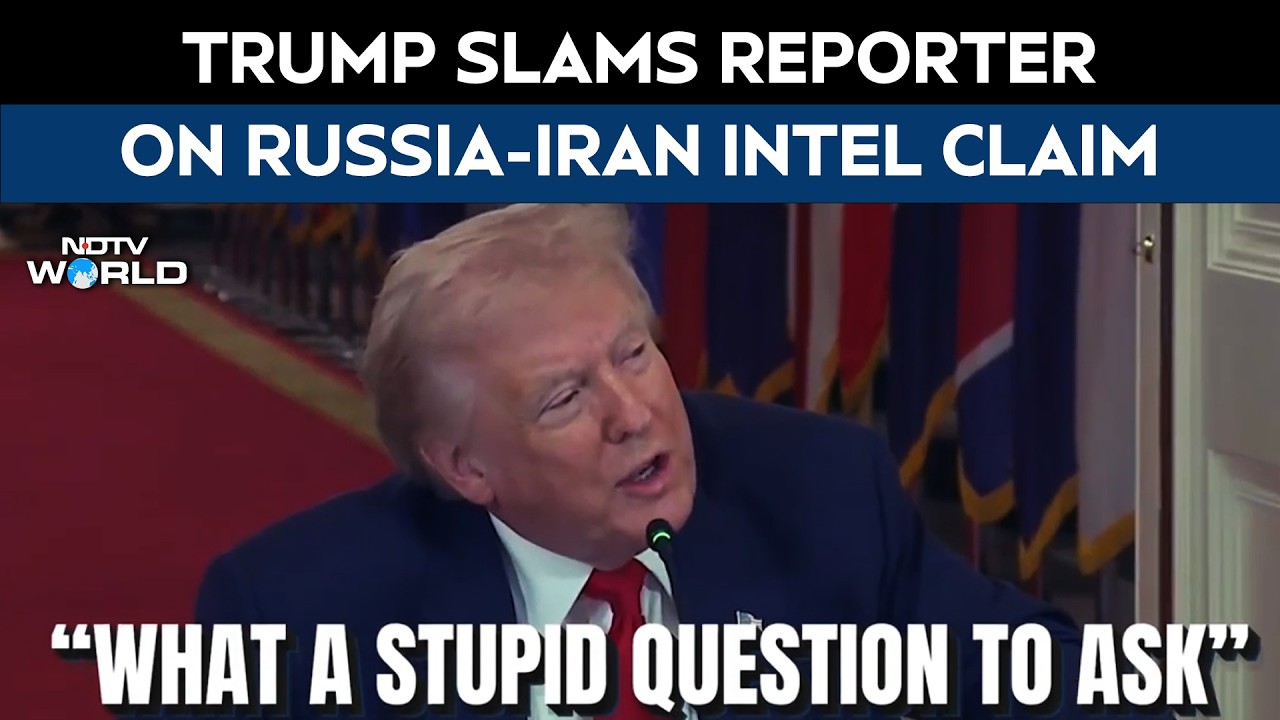 Trump latest news | “Stupid question”: Trump snaps at reporter on ...