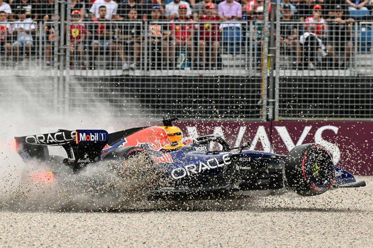 Max Verstappen injured in Australian GP qualifying horror crash and ...