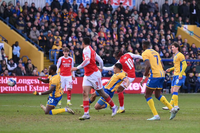 Arsenal’s quadruple bid goes on as they overcome Mansfield test in FA Cup