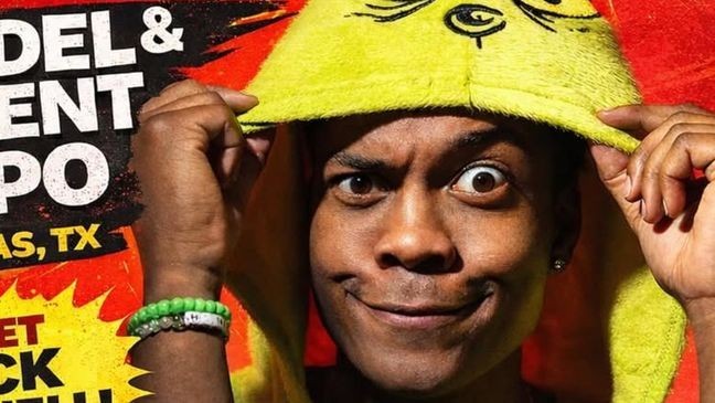 Viral Grinch, Nick Darnell visits LR for talent expo auditions this weekend
