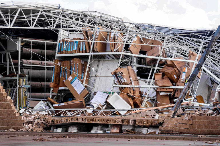 Four dead and at least a dozen injured as severe tornado hits Michigan