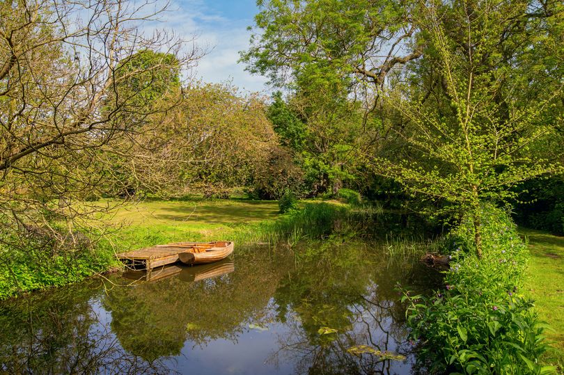 The unusual Essex bridge that was accidentally painted bright pink