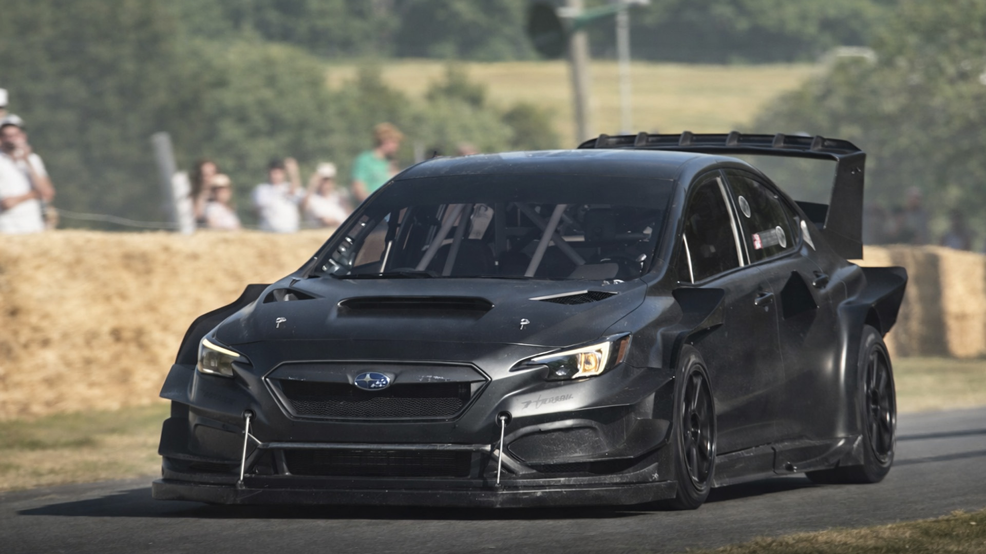 Subaru WRX performance on the Goodwood track