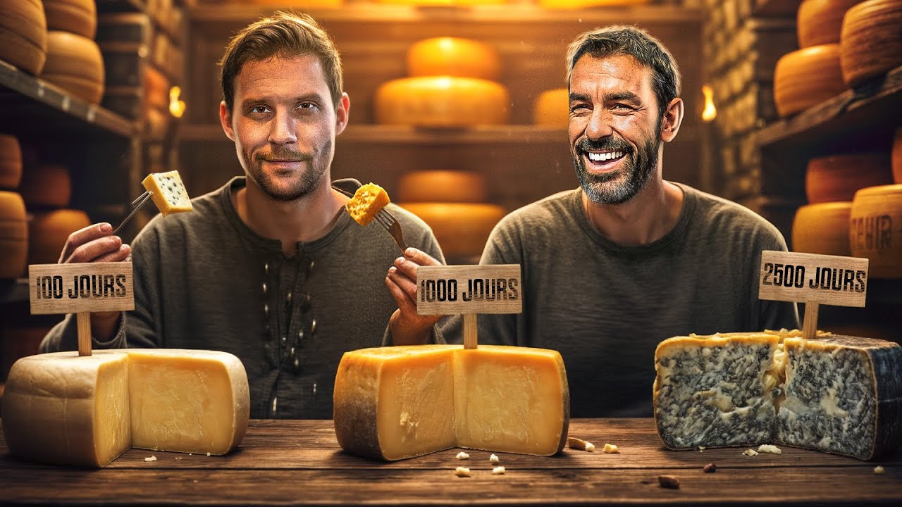 Comté de 100 jours VS 2500 jours (le plus vieux au monde) avec Robert ...