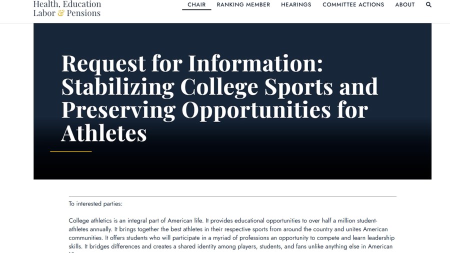 Sen. Cassidy to lead roundtable on college athletics reform