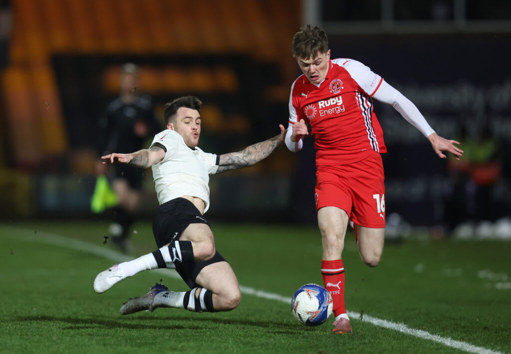 Ethan Ennis explains the progress he’s made since joining Fleetwood ...