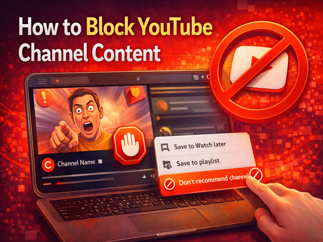 Stop unwanted videos on YouTube: Easy steps to block a channel from ...
