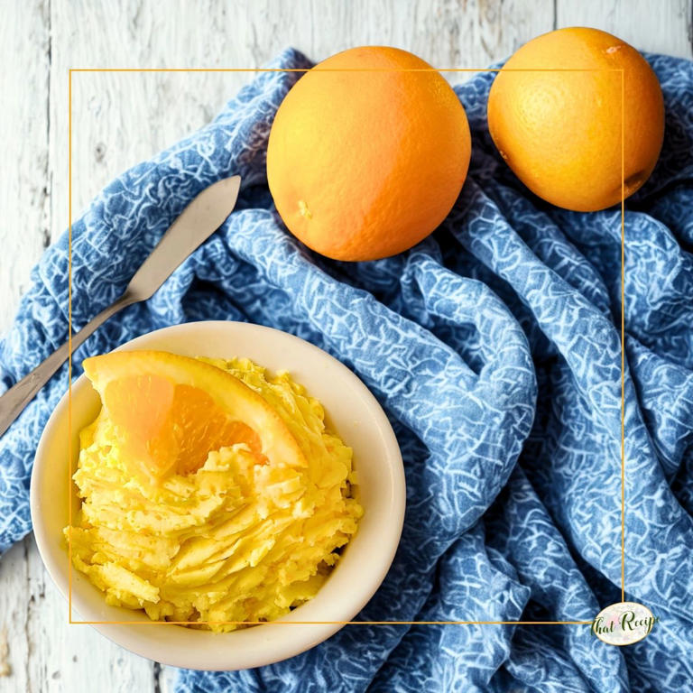 Zesty whipped orange butter: Elevate your breakfast with citrus delight