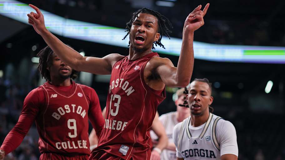 Boston College men's basketball guard Donald Hand Jr. exits game vs ...