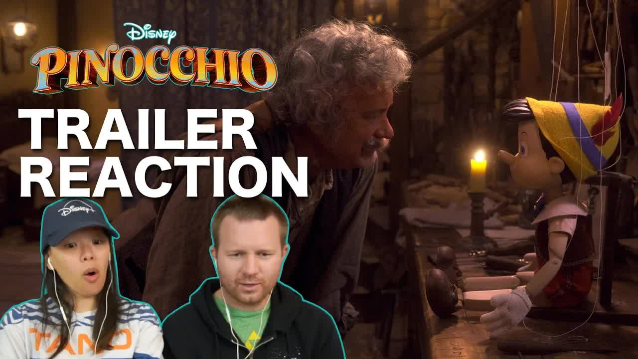 Live-action Pinocchio teaser trailer // reaction & review