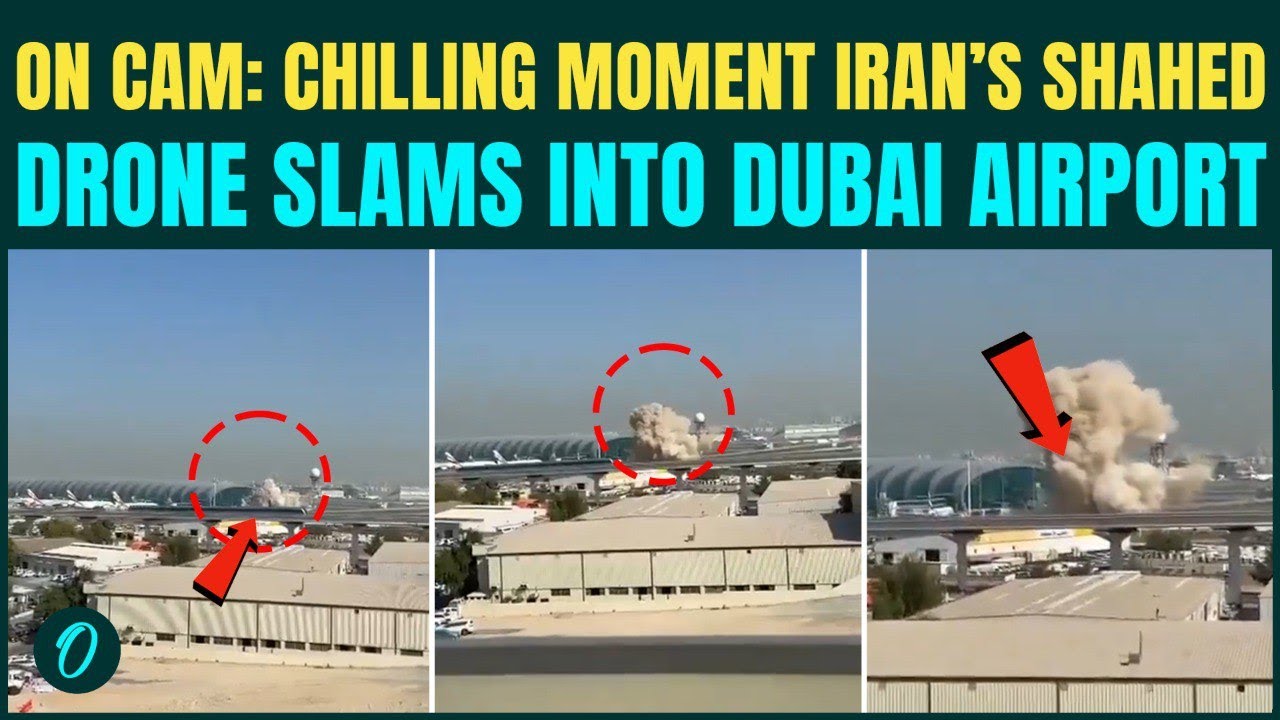 Iran bombs Dubai airport breaking: Iran’s Shahed drone pounds Dubai ...