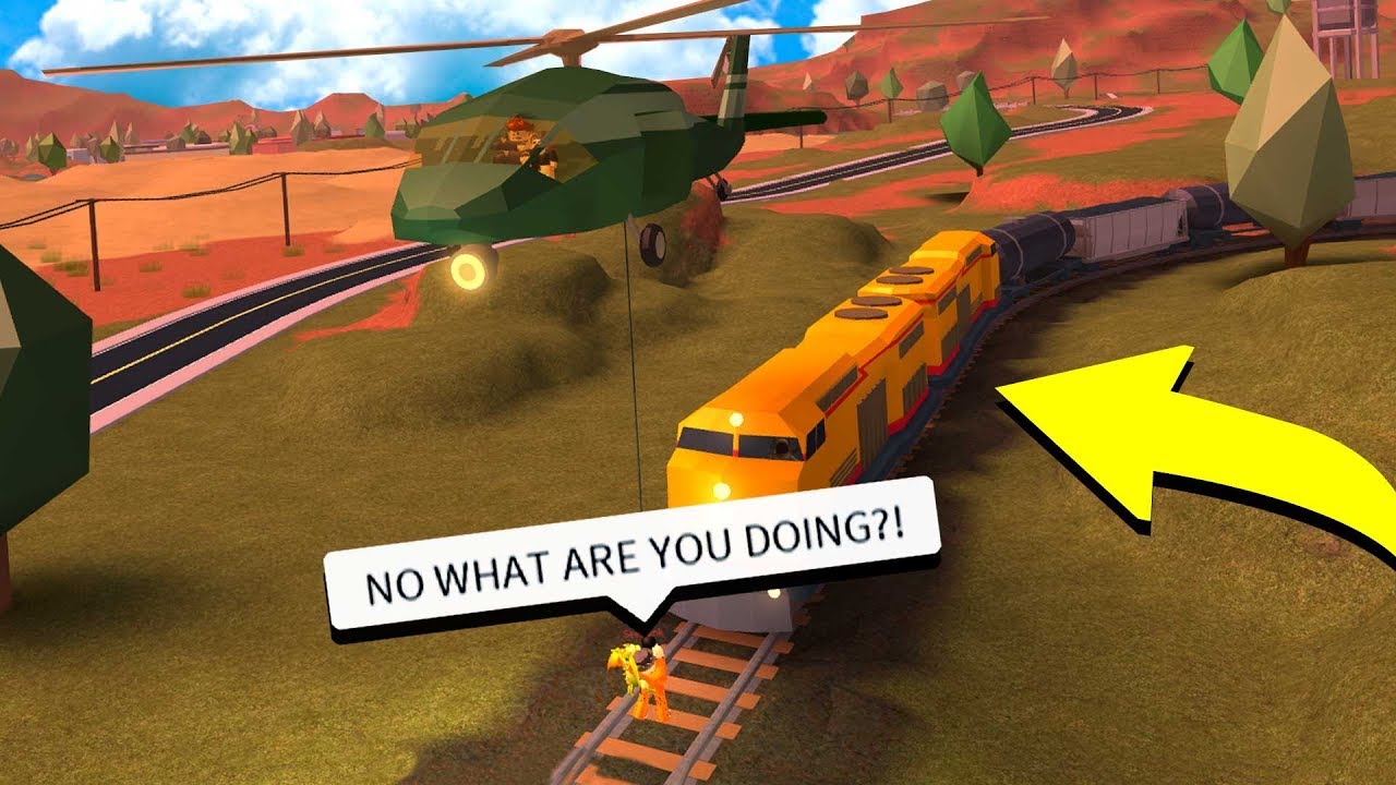 Using a secret rope to trap every single Roblox prisoner
