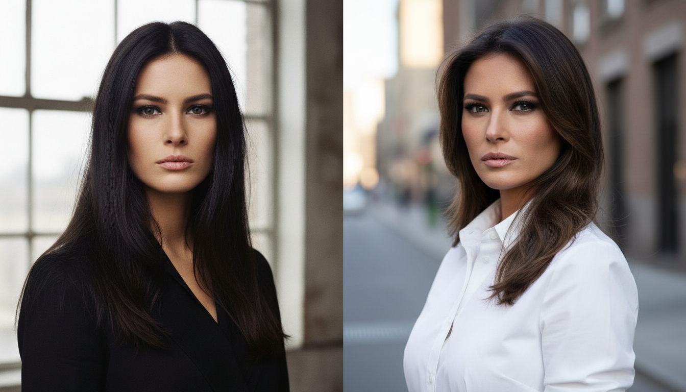 Melania Trump’s hair journey: Jaw-dropping side-by-sides reveal her ...