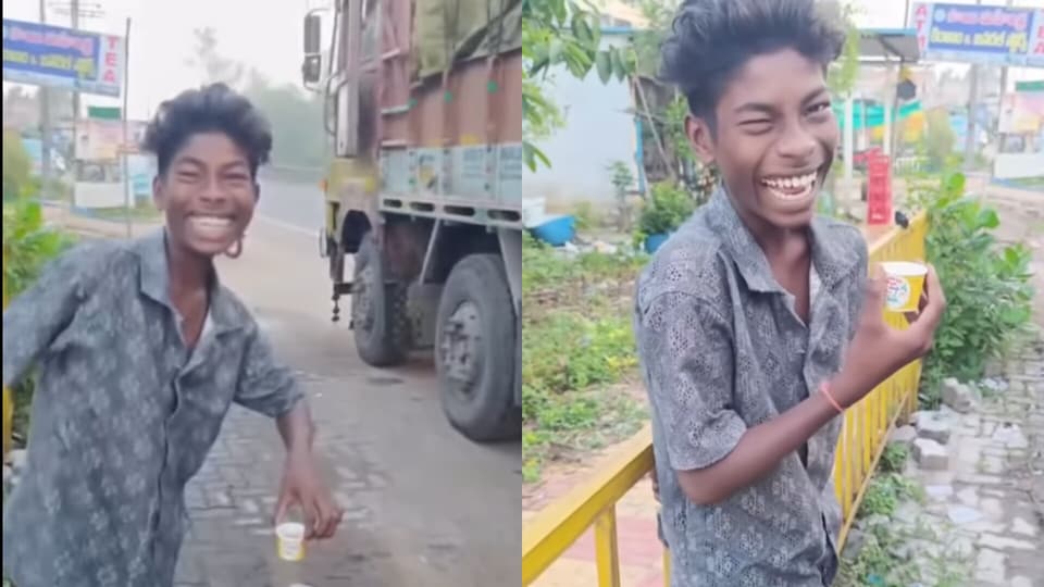 Internet’s viral ‘laughing boy’ achieves real-life win with class 10 ...