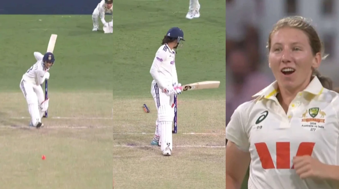 Watch: Darcie Brown’s beauty sends Smriti Mandhana packing for 2 in IND ...