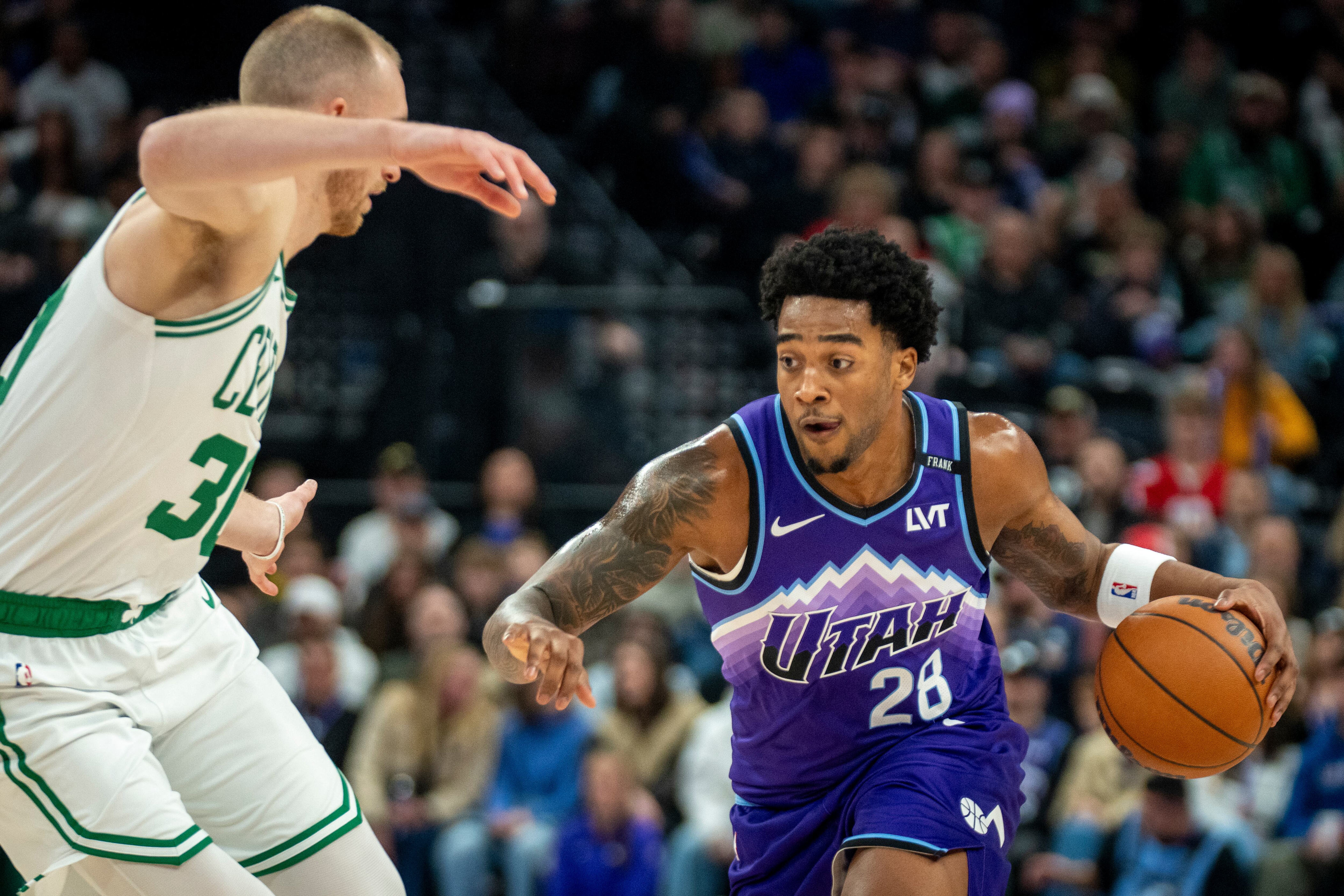 Former first-rounder Brice Sensabaugh knows his future in Utah is up in ...