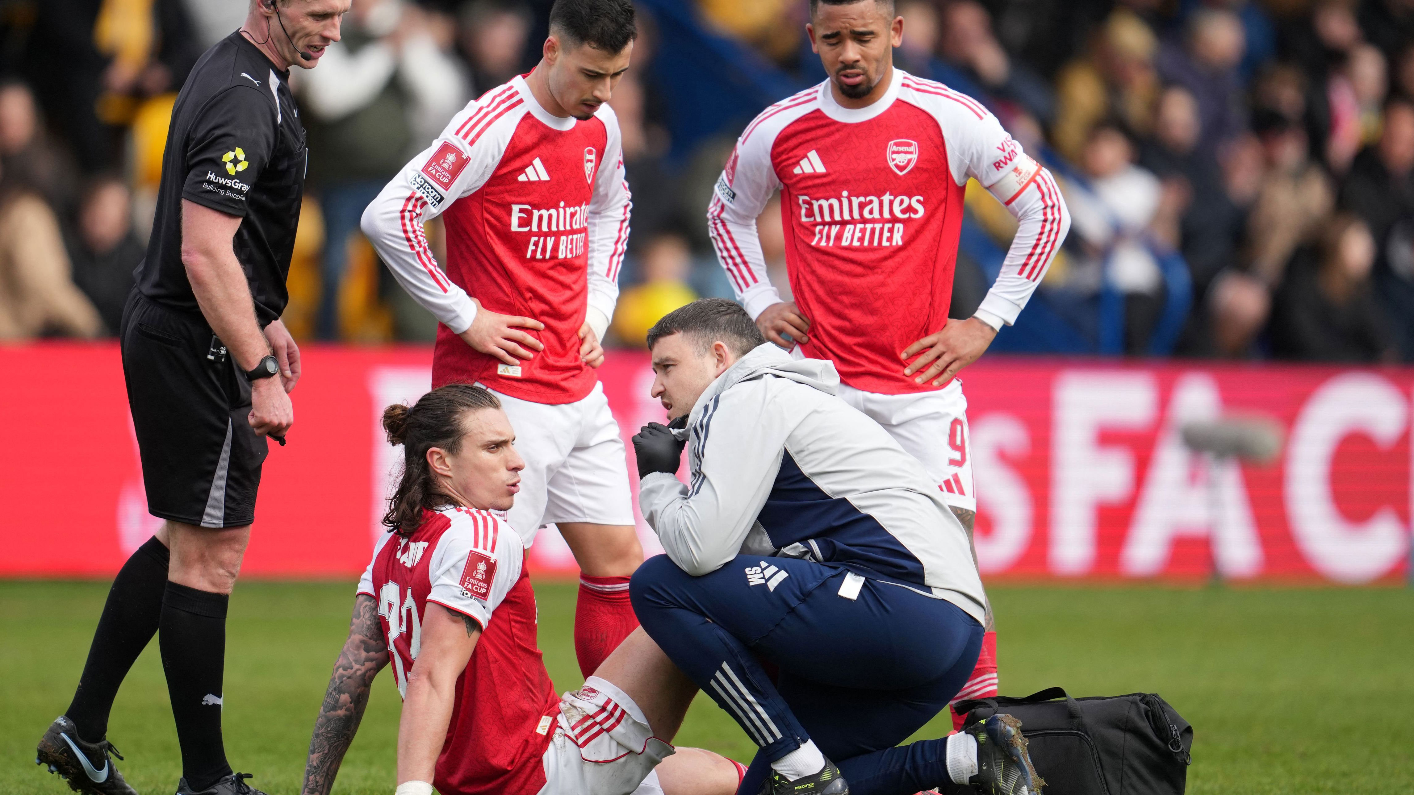 Arsenal, infortunio per Calafiori in FA Cup: le condizioni in vista ...