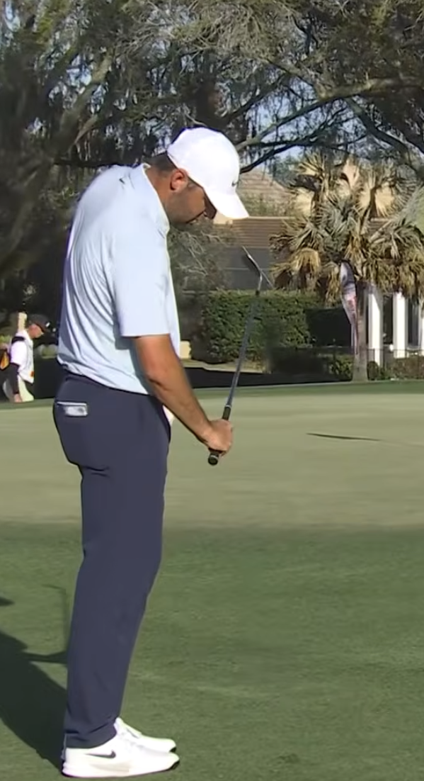 Scottie Scheffler chips in for stunning par save at Arnold Palmer ...