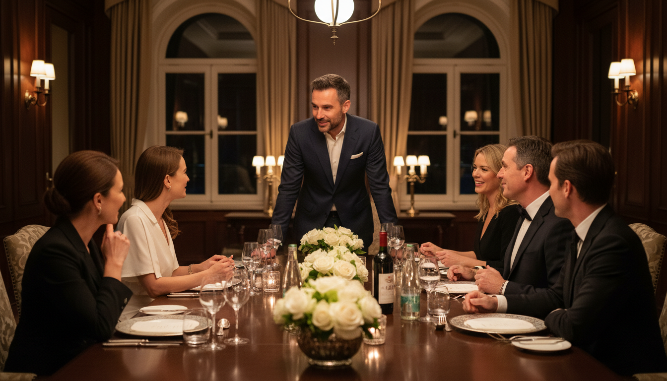 6 Gentleman moves that win respect at any dinner table