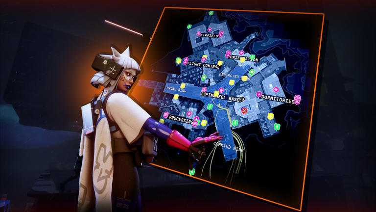 Outpost interactive map - Marathon