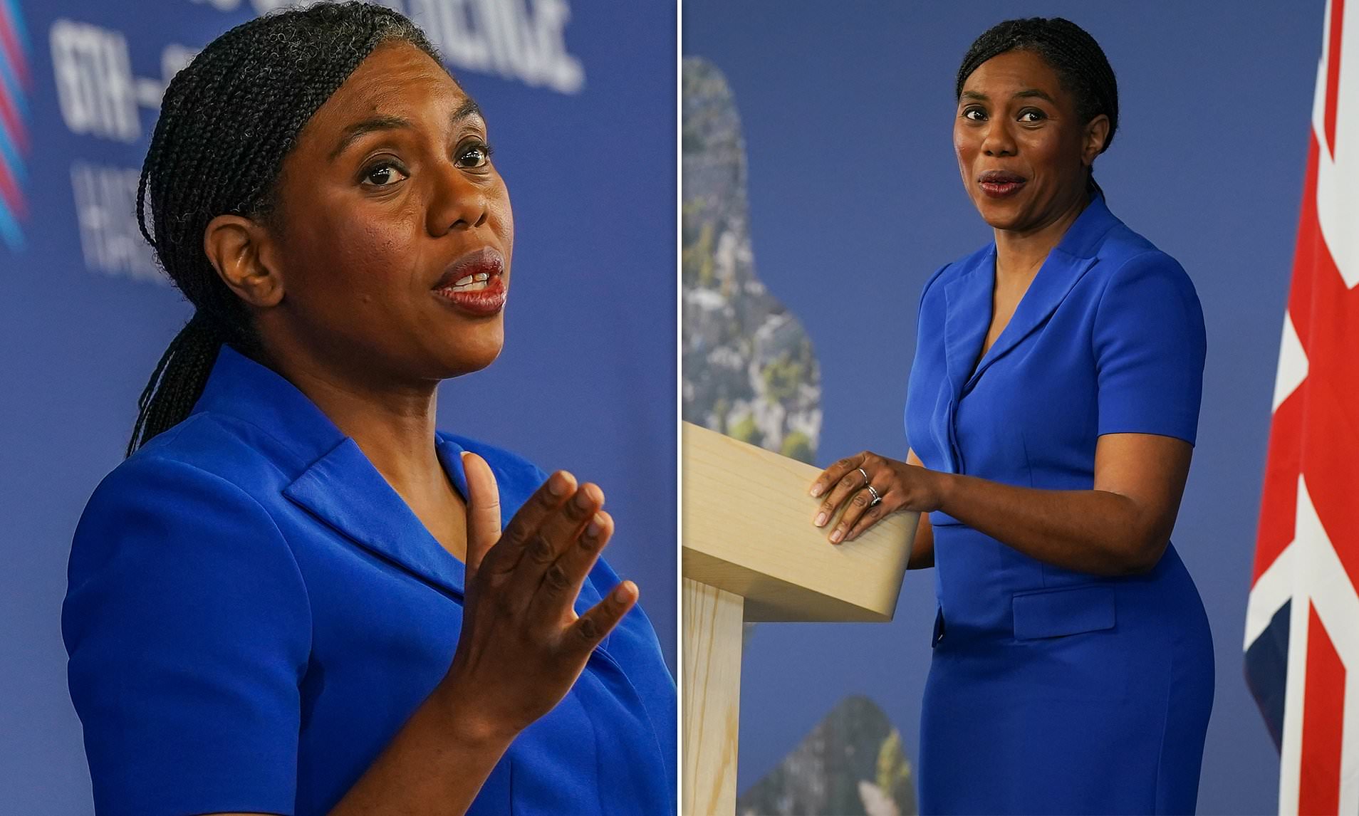 Kemi Badenoch says left-wing Labour MPs are holding Keir Starmer ...