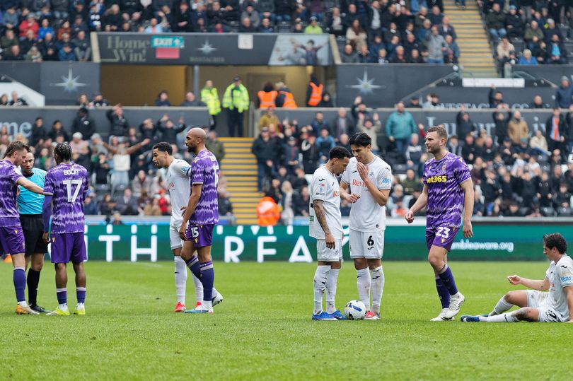 Stoke City player ratings vs Swansea as away end vents fury at referee
