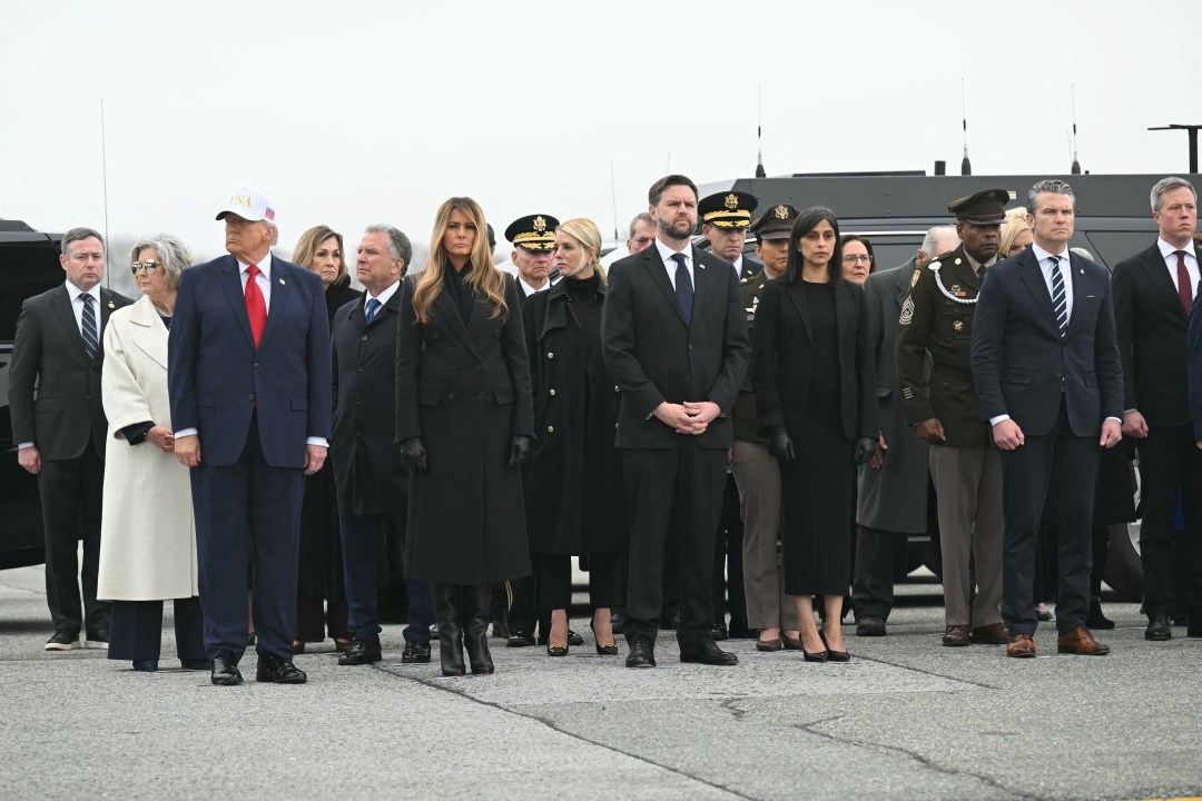 Six US soldiers killed in Kuwait honored in dignified transfer
