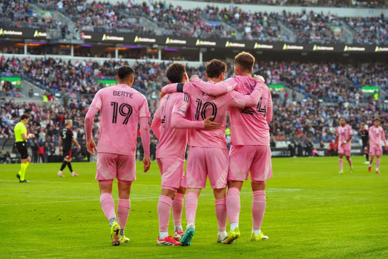 Messi marca el 899 y Inter Miami al DC United en la MLS