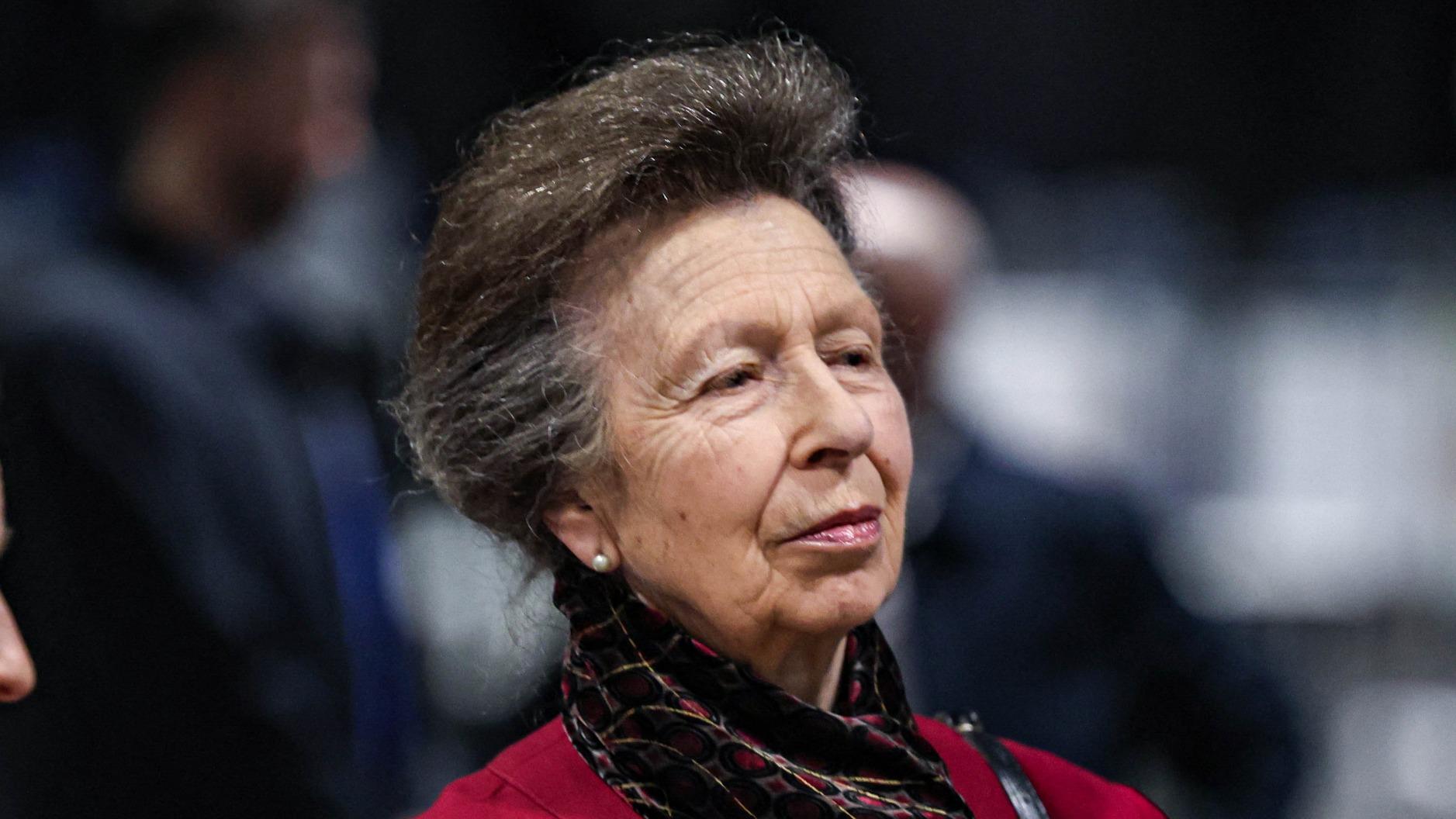 Loin du protocole, la princesse Anne se lâche avec une star du rugby ...