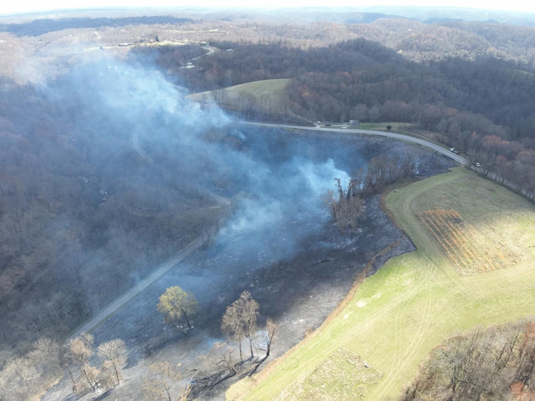 More than 40 acres burned in Putnam County brush fire