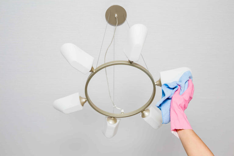 How to clean dust off your light fixtures—and keep it from coming back