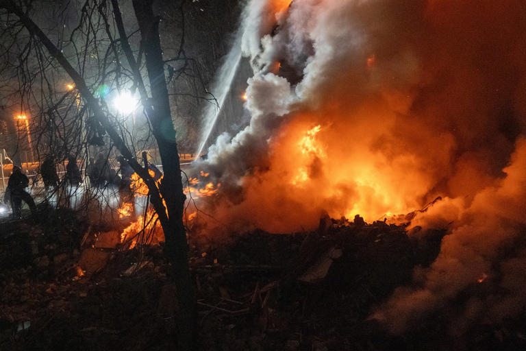 At least 10 killed in Ukraine's Kharkiv as Russian missile hits ...