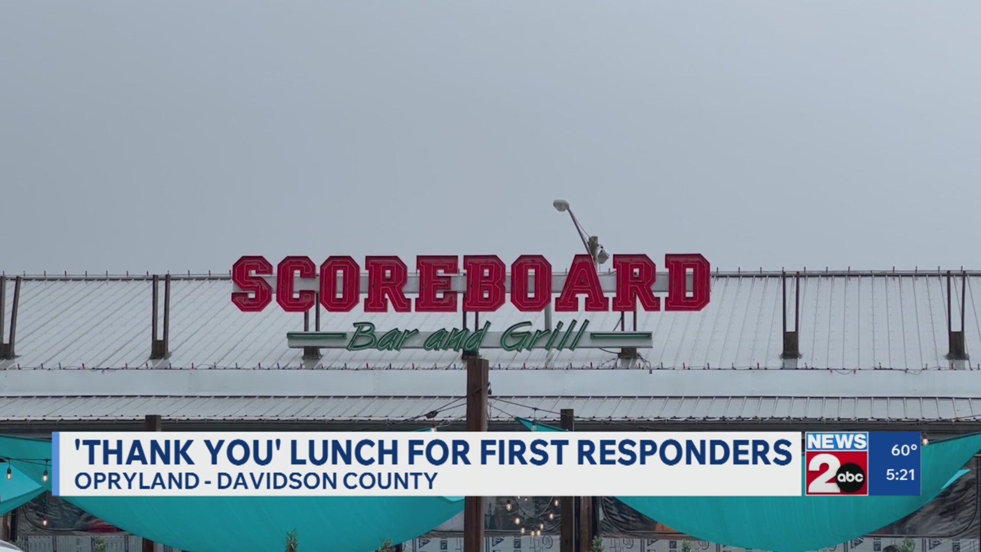 Nashville restaurant holds 'thank you' lunch for first responders
