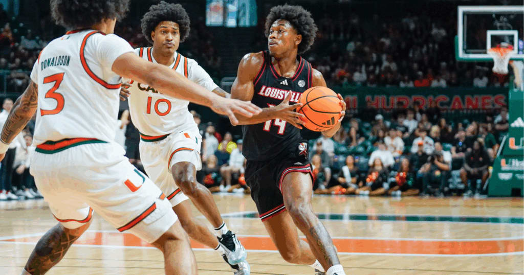 Adrian Wooley guides Louisville in win over Miami