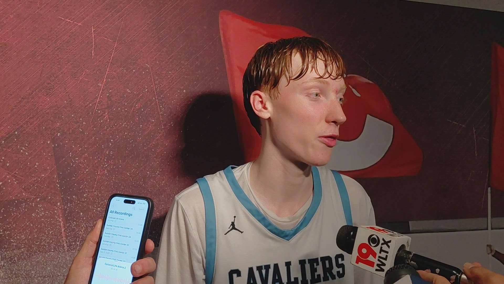 David Dixon interview after his state championship-winning 3-point on 3 ...