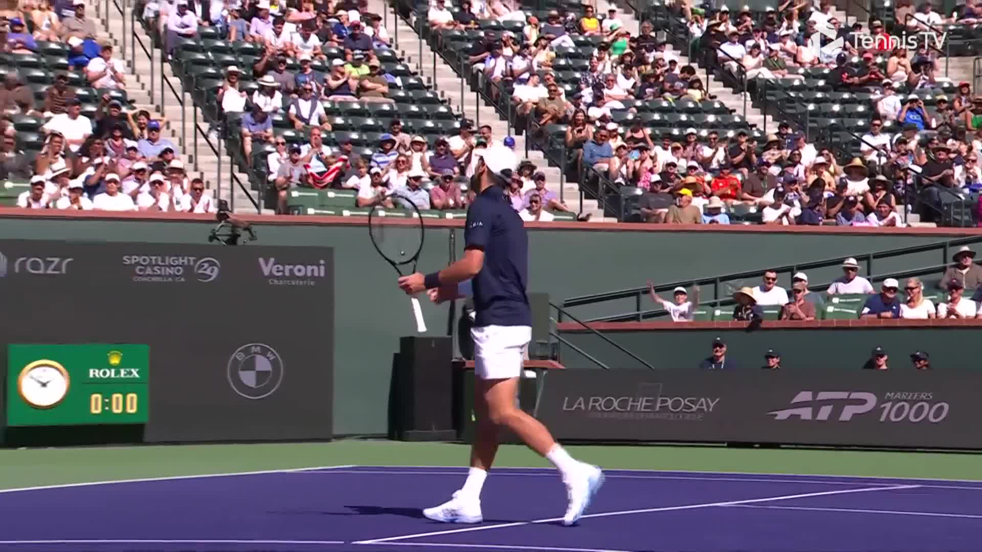 Novak Djokovic at his best in Indian Wells!