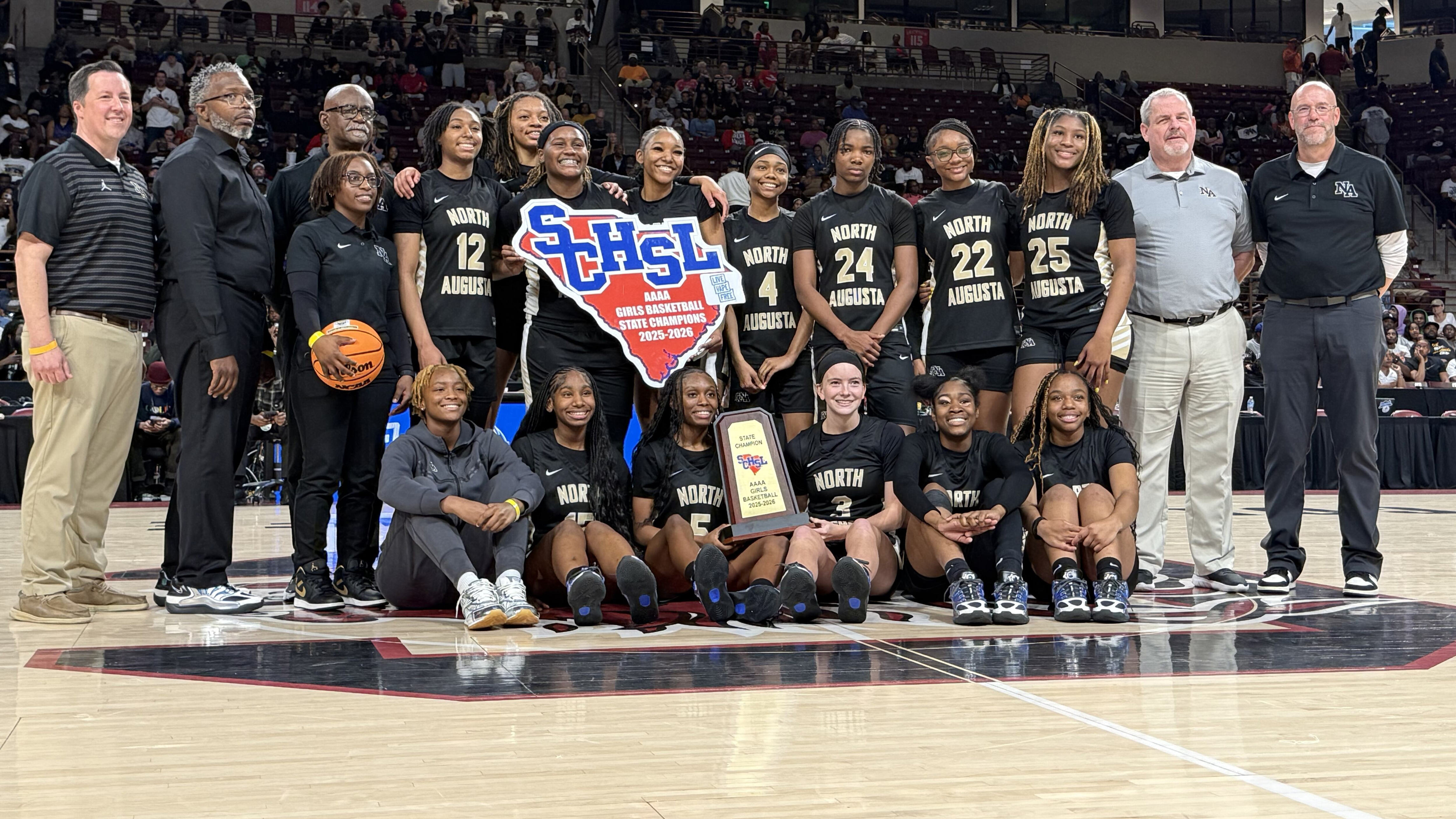 North Augusta Lady Yellowjackets win SCHSL 4A state championship