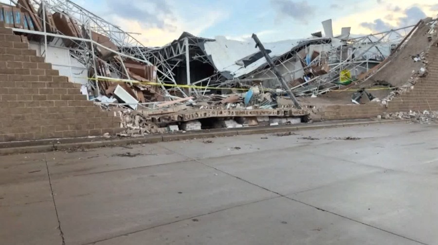 Three Rivers, Union City districts closed Monday after tornado