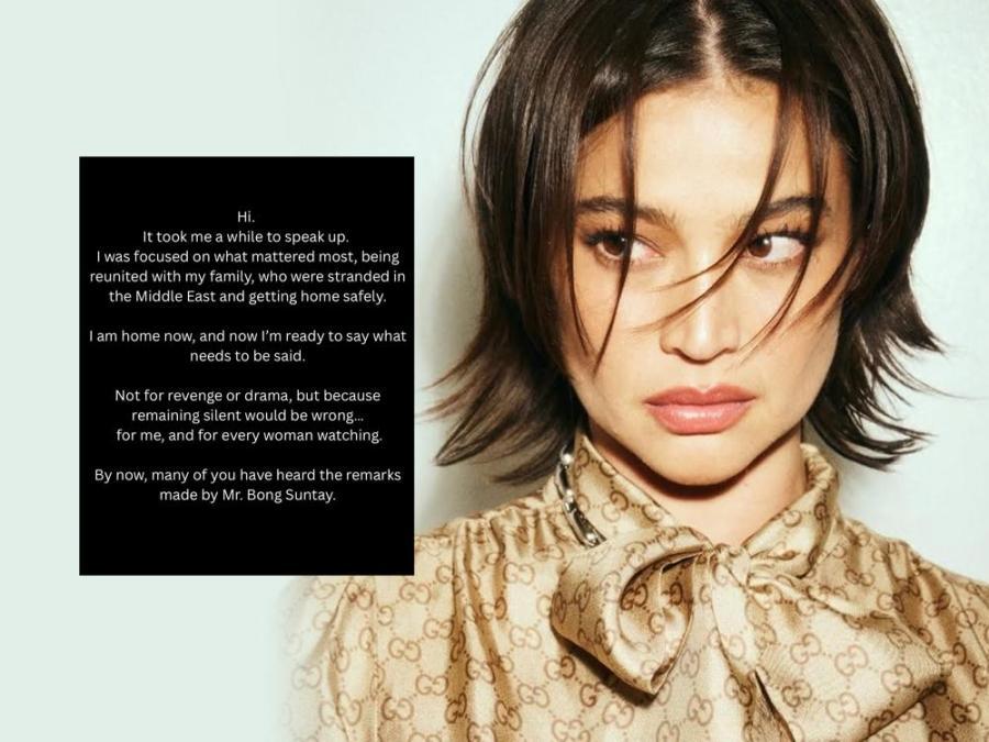 Anne Curtis does not accept Cong. Suntay's 'non-apology'