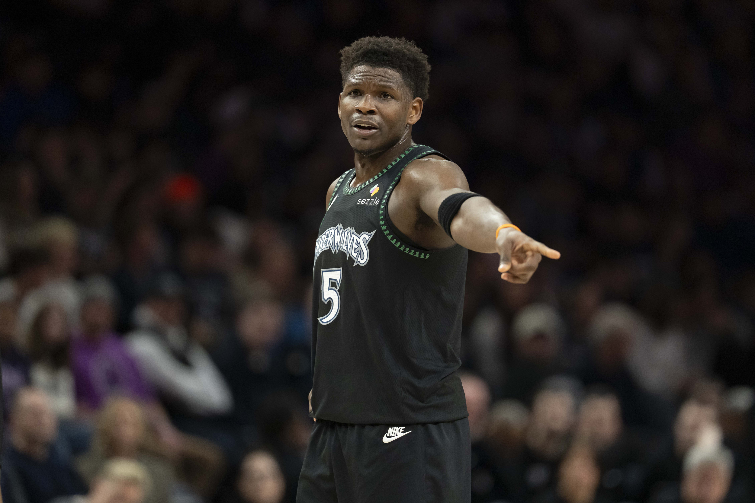 Timberwolves' Anthony Edwards builds a surprising dream NBA starting five