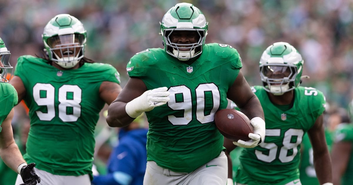 Report: Jordan Davis, Philadelphia Eagles agree to three-year, $78 ...