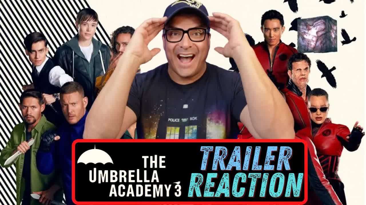 The Umbrella Academy season 3 | Official trailer reaction | Netflix