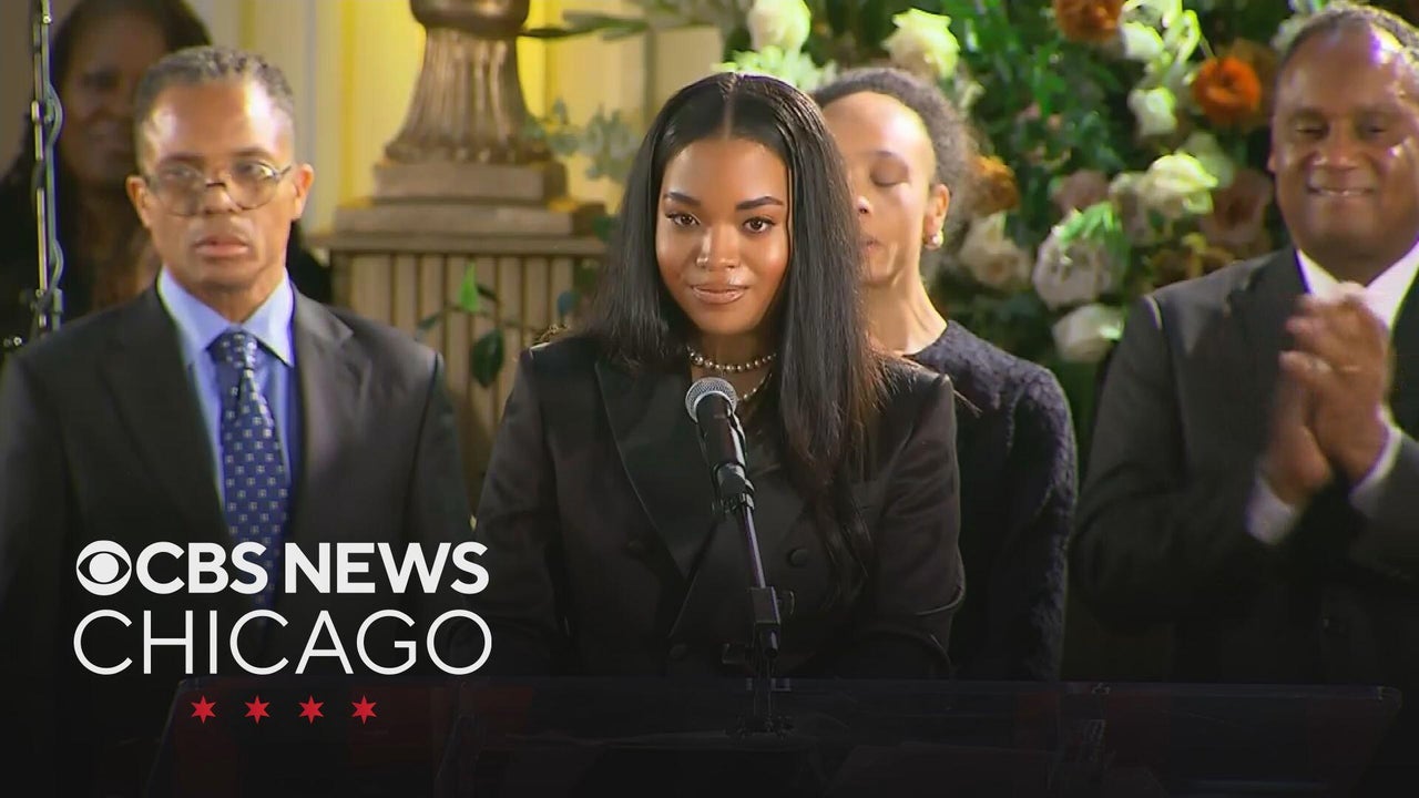 Ashley Jackson remembers father Jesse Jackson at Rainbow PUSH funeral