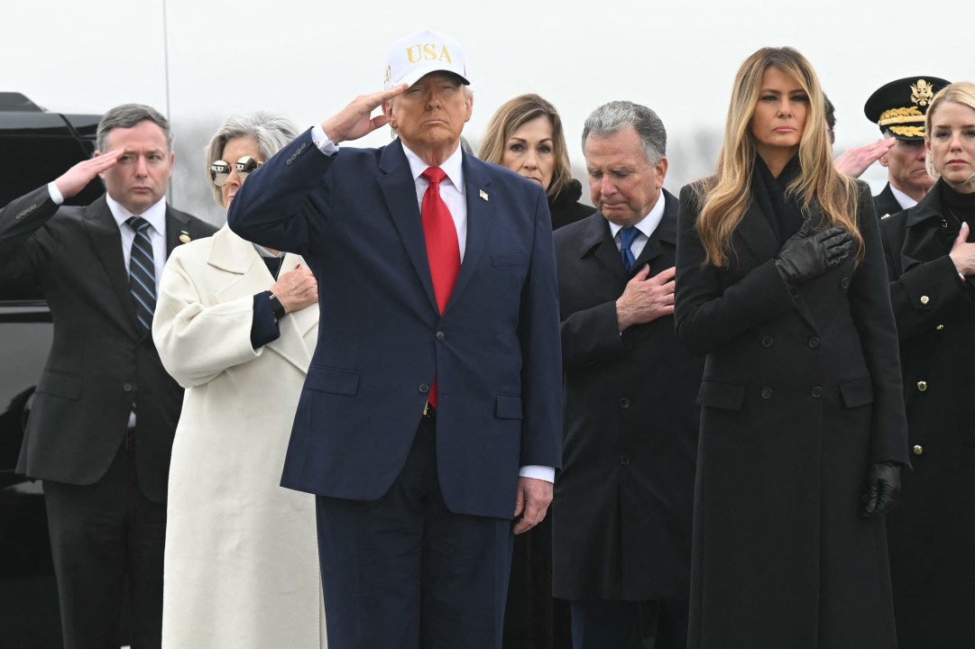 Six US soldiers killed in Kuwait honored in dignified transfer