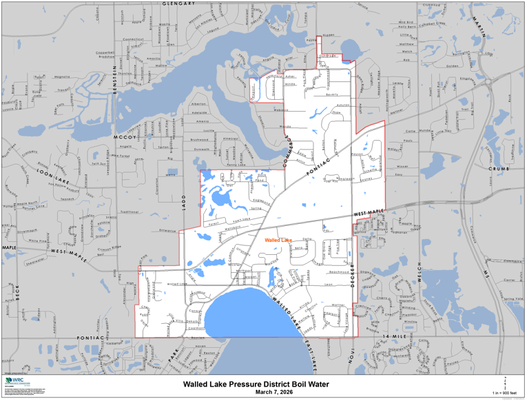 Water pressure returns to Walled Lake and Novi after water main break